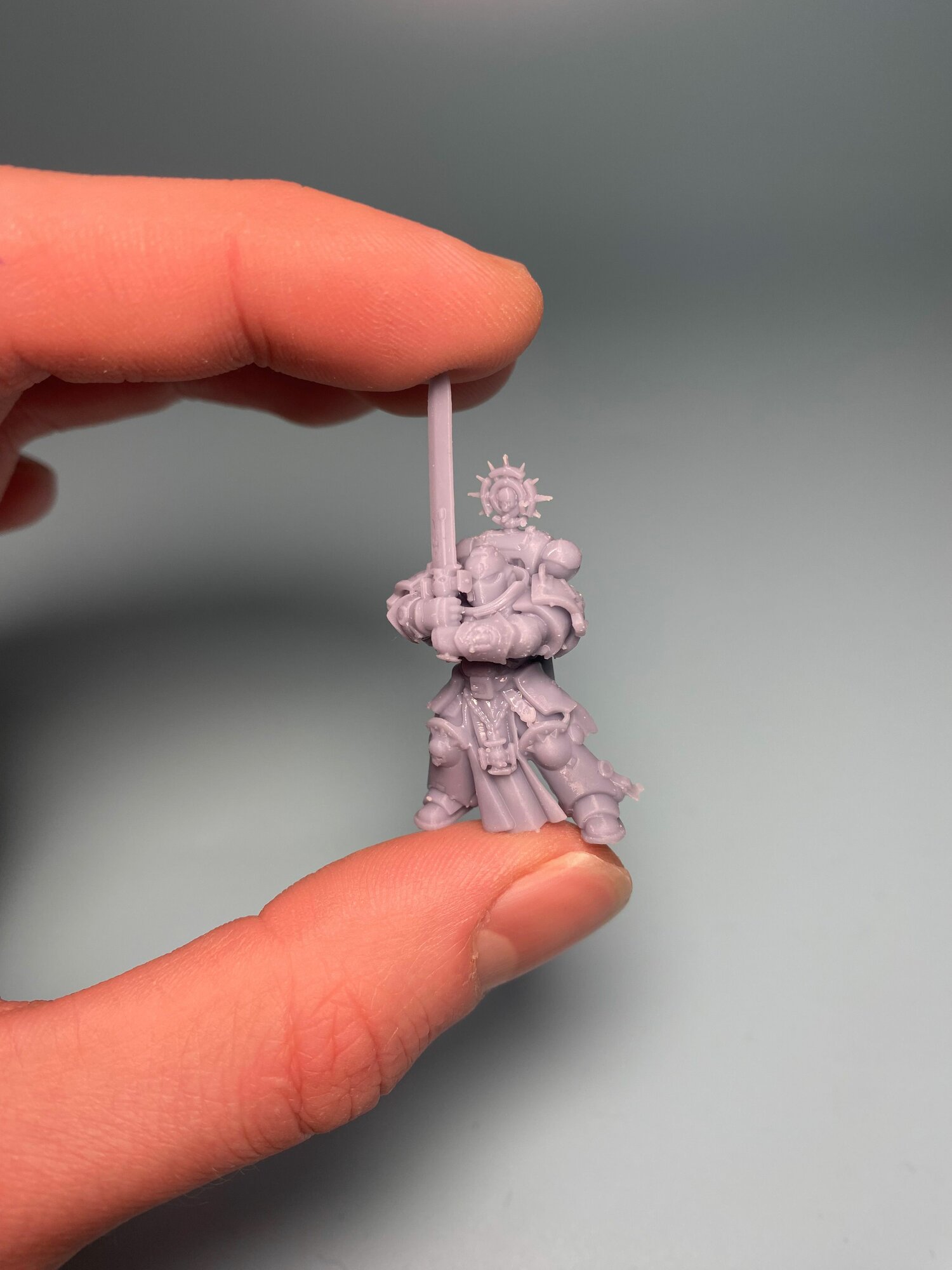 Космический десантник, Миниатюра для покраски, 4.5 см, Warhammer 40k