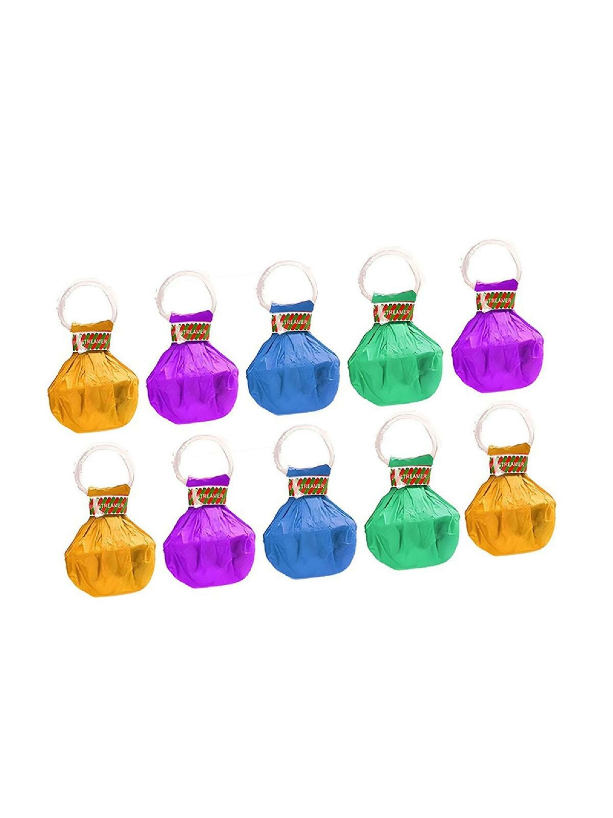 10 штук разноцветных серпантинов для конфетти Поппер для празднования