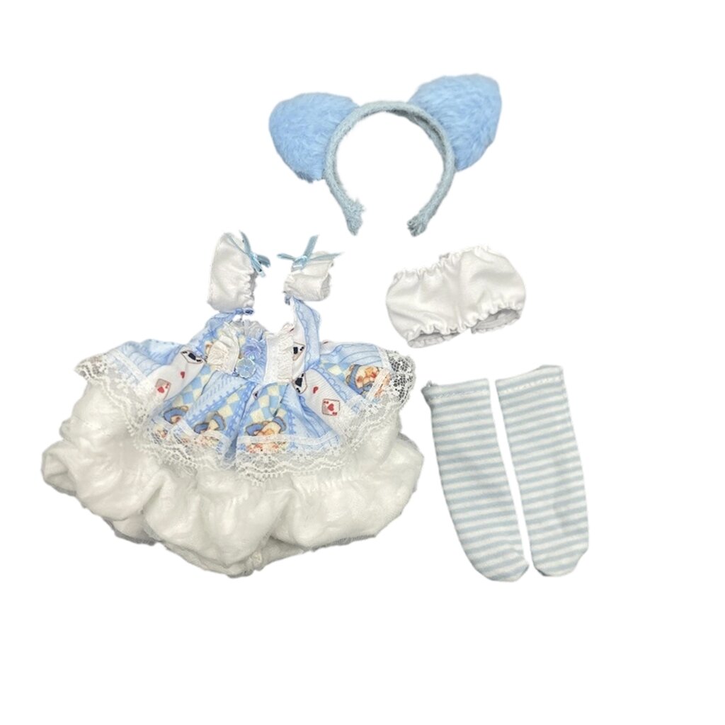 Модный кукольный наряд для детских ролевых игр, Аксессуары для кукол Легко меняются