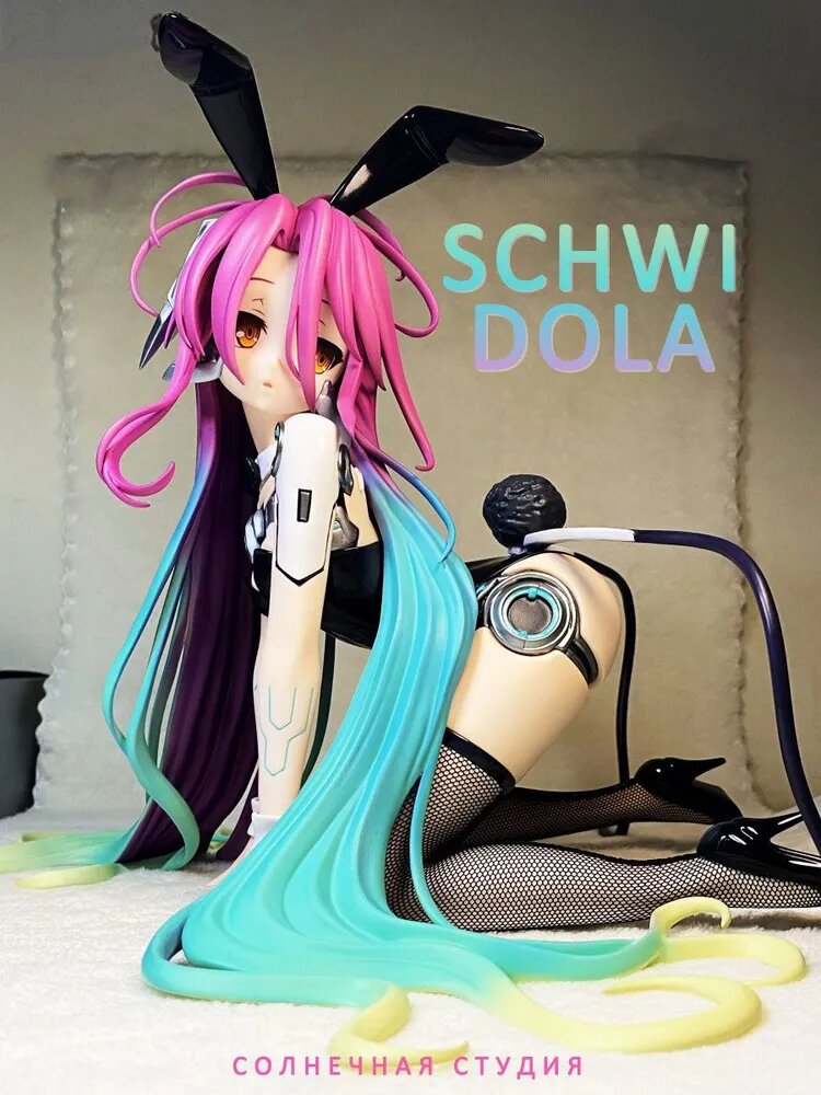 Аниме-фигурка No Game No Life Zero Schwi Bunny 16.5cm