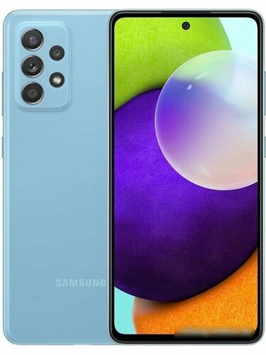 Смартфон Samsung Galaxy A52F 128Gb 6Gb синий (SM-A525FZBDCAU) — купить ...