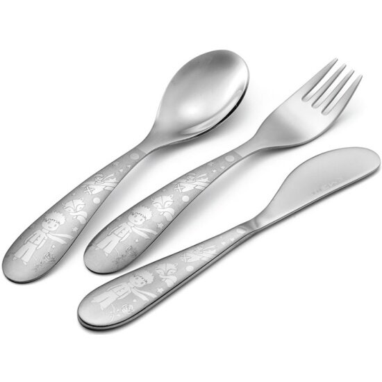 Набор детских столовых приборов Eme маленький принц 3 шт (CA3BI/LPP)