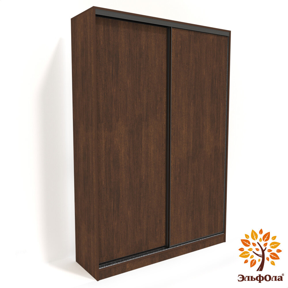 Шкаф-купе ЭльфОла, двухстворчатый, "Форест", 180х60х220, цвет венге