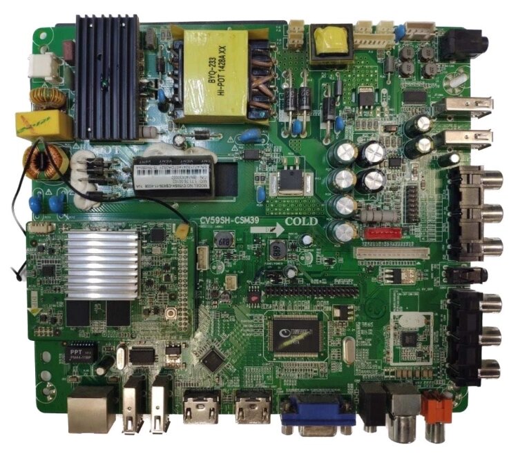 Материнская плата CV59SH-CSM39 для LENTEL LTS3203SM V1N09