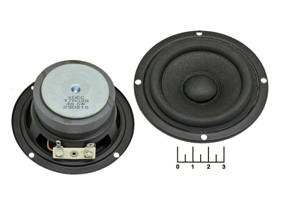 Динамик 6 Ом 5W (17NG29)