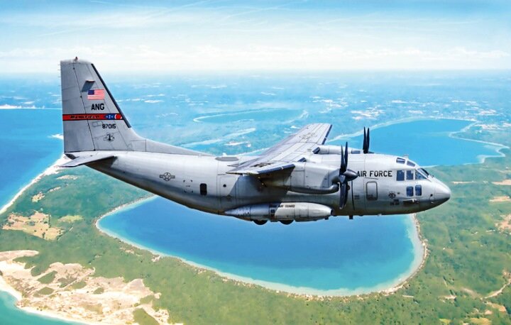 1450 Italeri Самолет C-27J SPARTAN / G.222 1/72