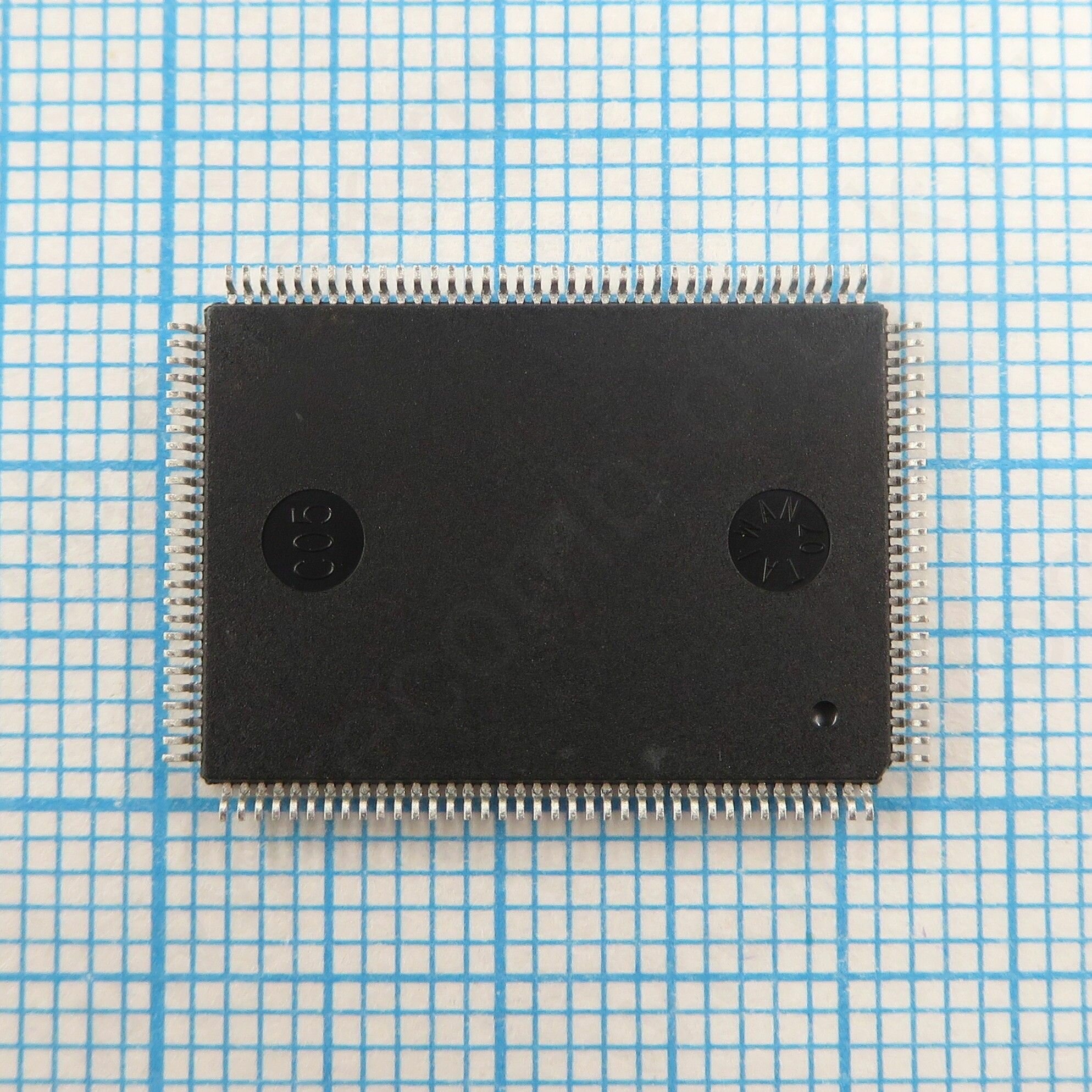 SPHE8202TQ QFP128 - DVD Single Chip MPEG A/V Processor — фото 1