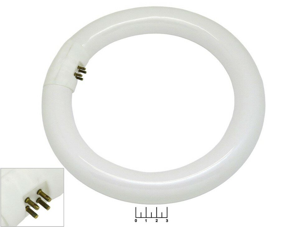 Лампа люминесцентная T8 22W/840 G10Q (FLU2) 4000K белый Philips TL-E