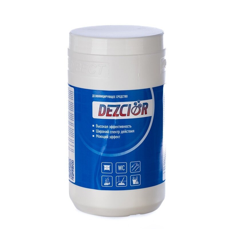 Дезинфицирующие средство ДезХлор банка, 300 таблеток, 1 кг