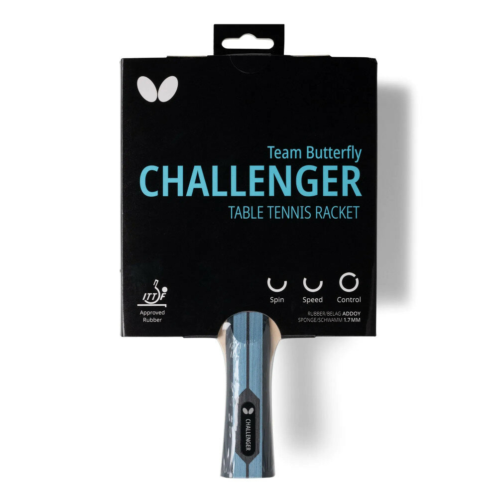 Ракетка для н/тенниса Butterfly Team Challenger, FL/CV