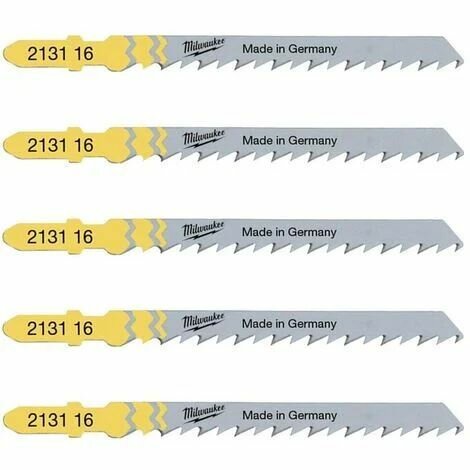 Полотна для лобзика Milwaukee T144 D набор 5 шт