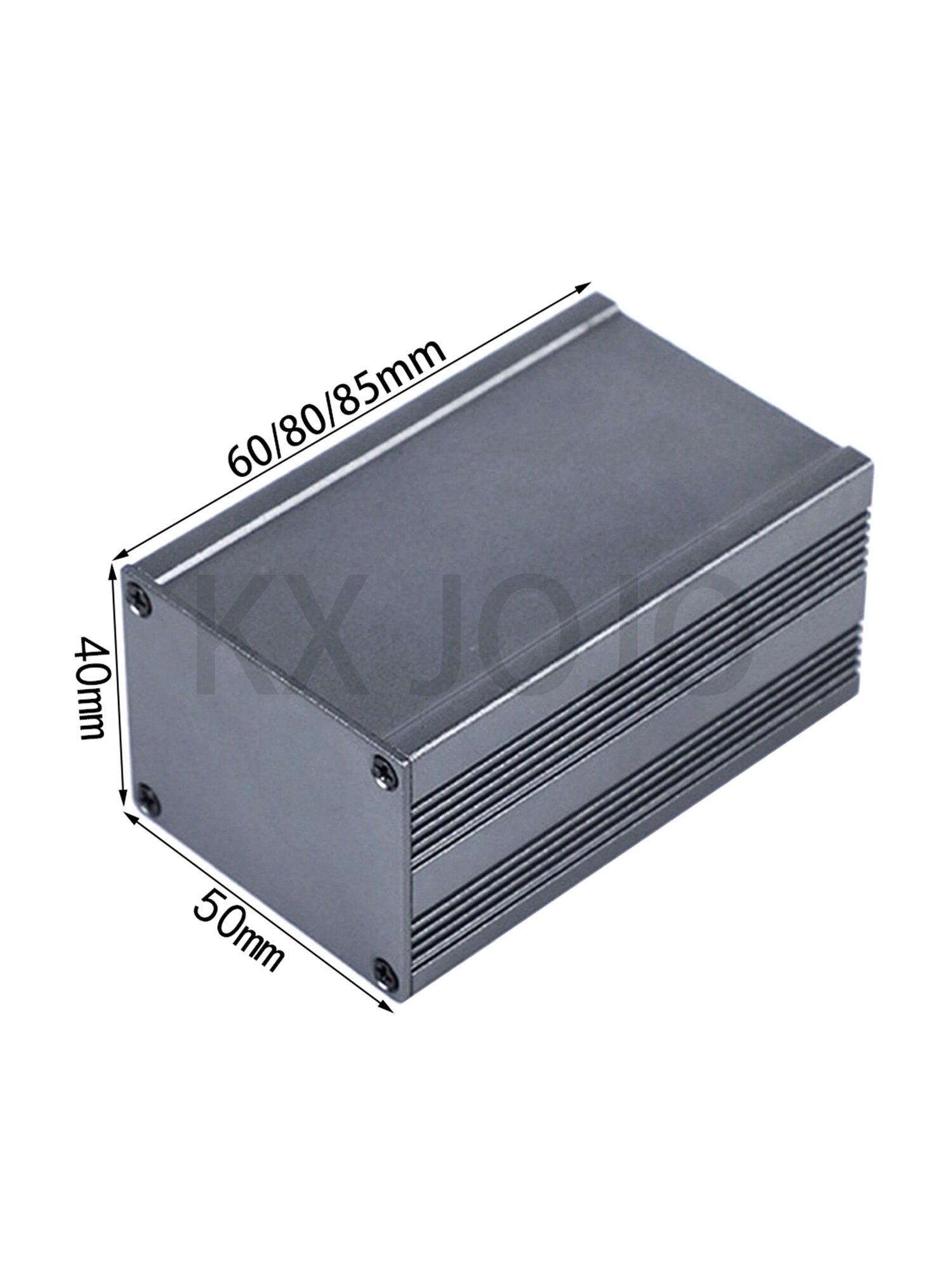 Алюминиевый корпус для электроники 50*40*80 мм