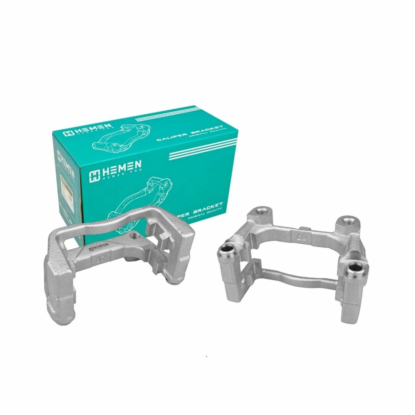 Скоба суппорта задняя левая Opel Astra H 04-, Astra G 98-, Zafira 99-, Meriva 03- (HCBL008)