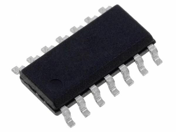 Усилитель STMicroelectronics LM2902D, высокого класса SO14, 1 шт