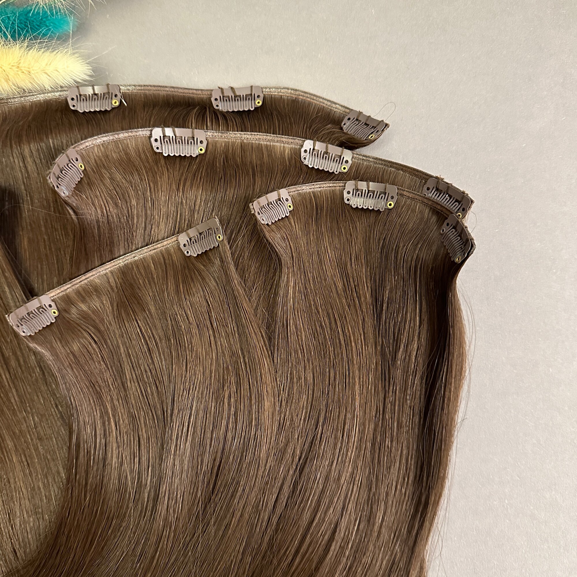 Волосы Belli Capelli славянские люкс на заколках 40-45см №6