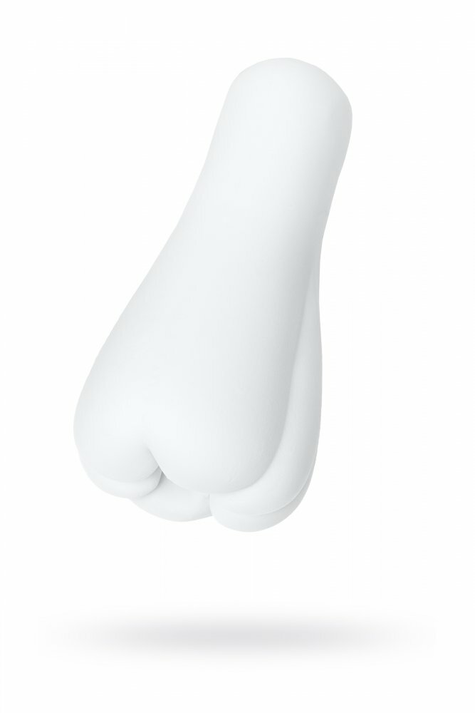 Мастурбатор нереалистичный MensMax Orb Durance белый 15 см