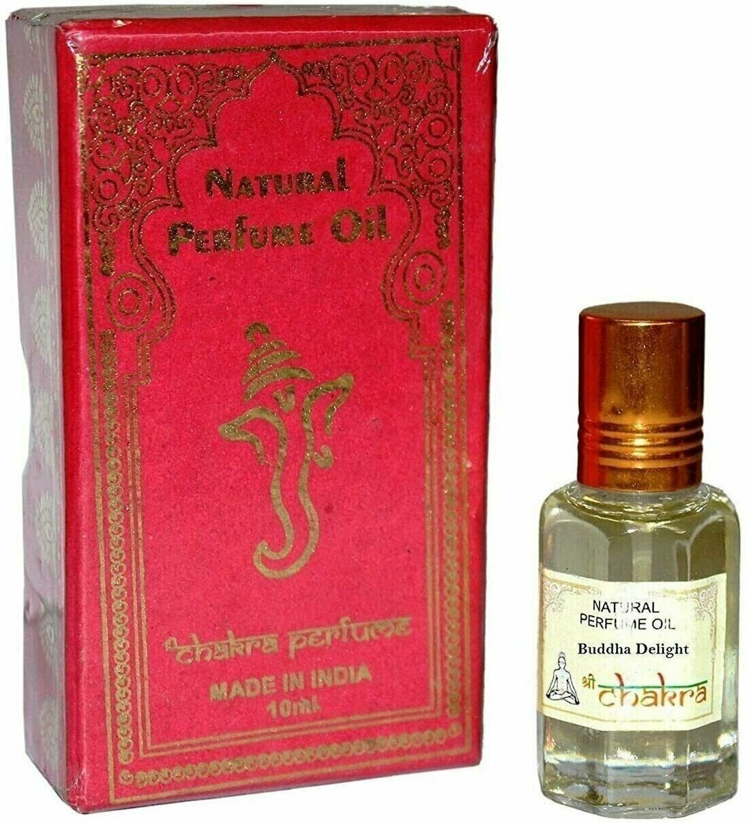 Масло эфирное Будда делайт, Buddha's delight Chakra Perfume, 10 мл