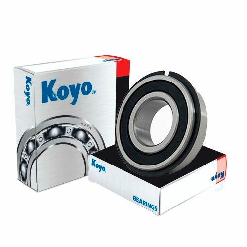 Подшипник 63/28-2RS-NR, Koyo, 28х68х18, цилиндрический, однорядный (1 шт.)