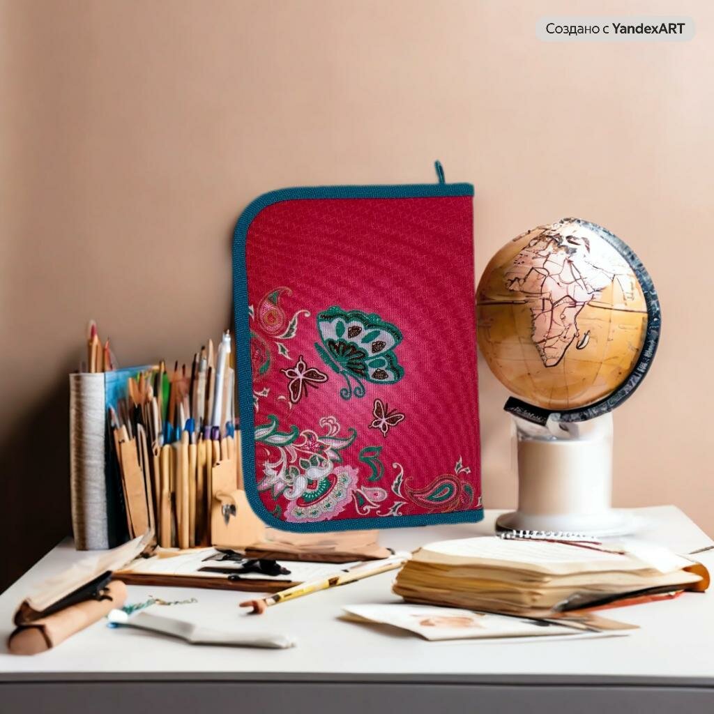 Пенал 1отд 12 предметов Tiger Family 11122D 225576