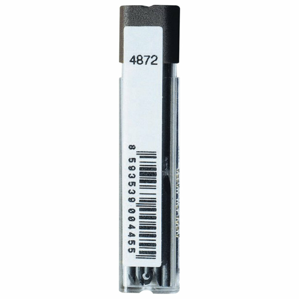 Грифели для циркуля KOH-I-NOOR, НВ, 1,9 мм, комплект 10 шт, 4872002001PK, 181001