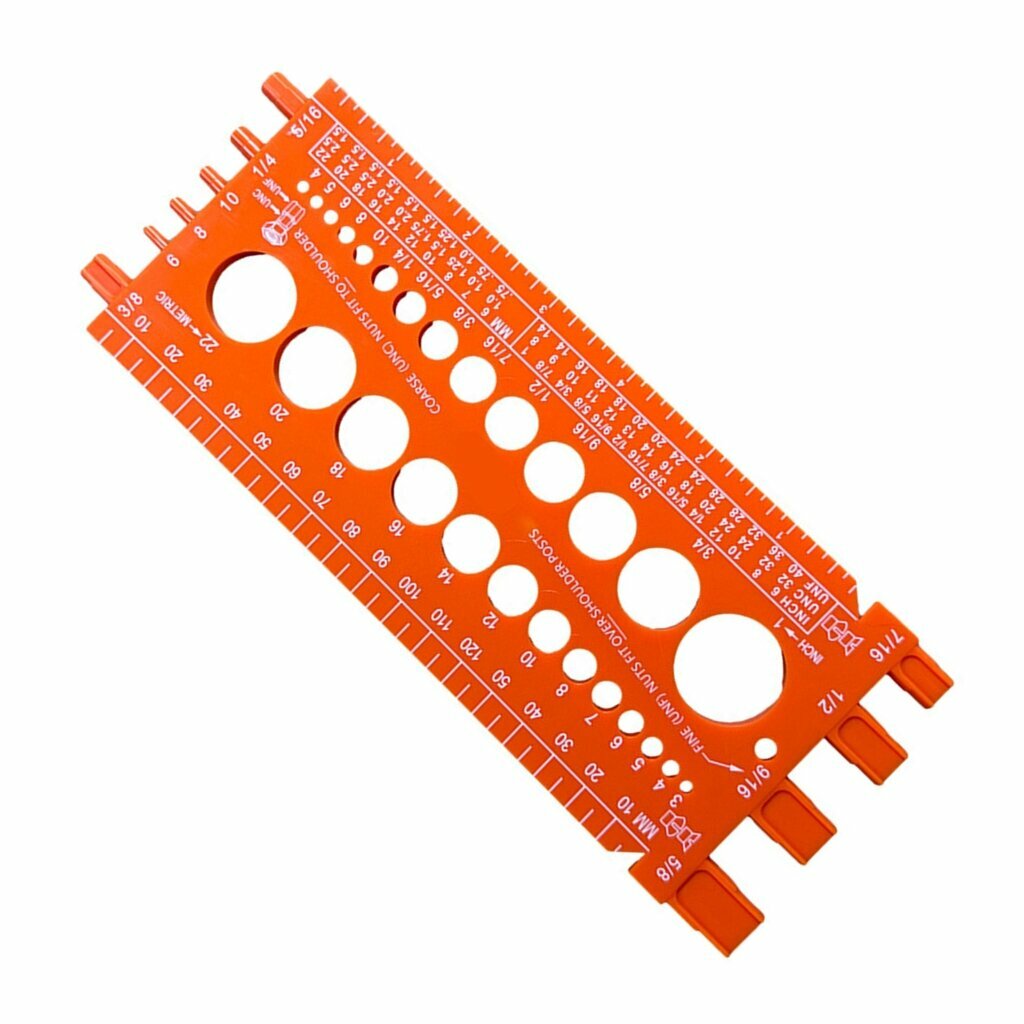 Проверка Резьбы Болта, Гайки, Тестер Дюймовой и Метрической Резьбы, Измерительные Приборы Для Болтов, Измерительные Приборы Метрического Размера, Измерительный Инструмент