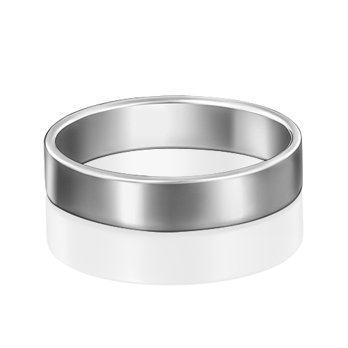 Кольцо, белое золото, 585 проба