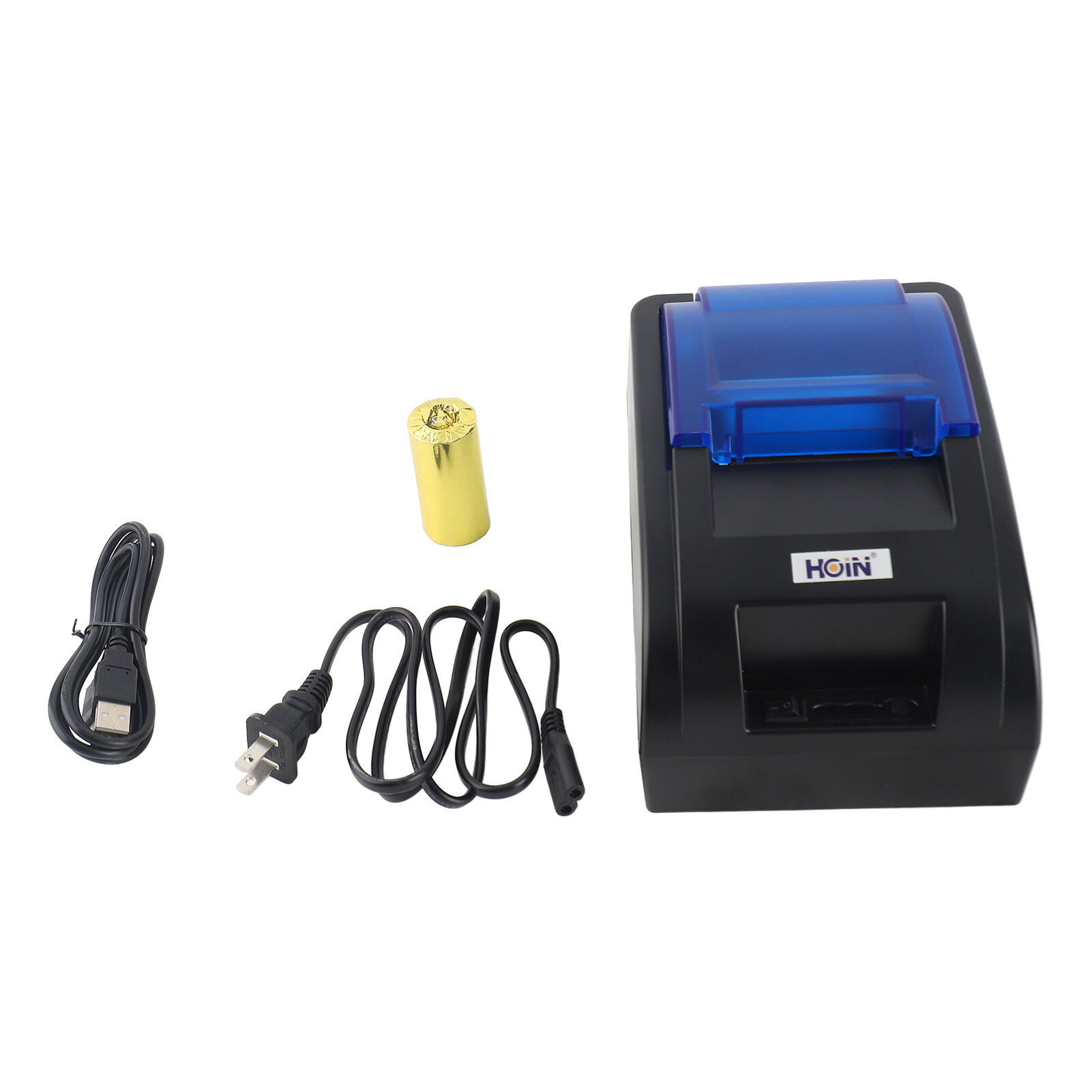 USB портативный термопринтер 58 мм для печати билетов, совместимый с ESC/POS для Win для Linux для систем Android для супермаркетов и магазинов