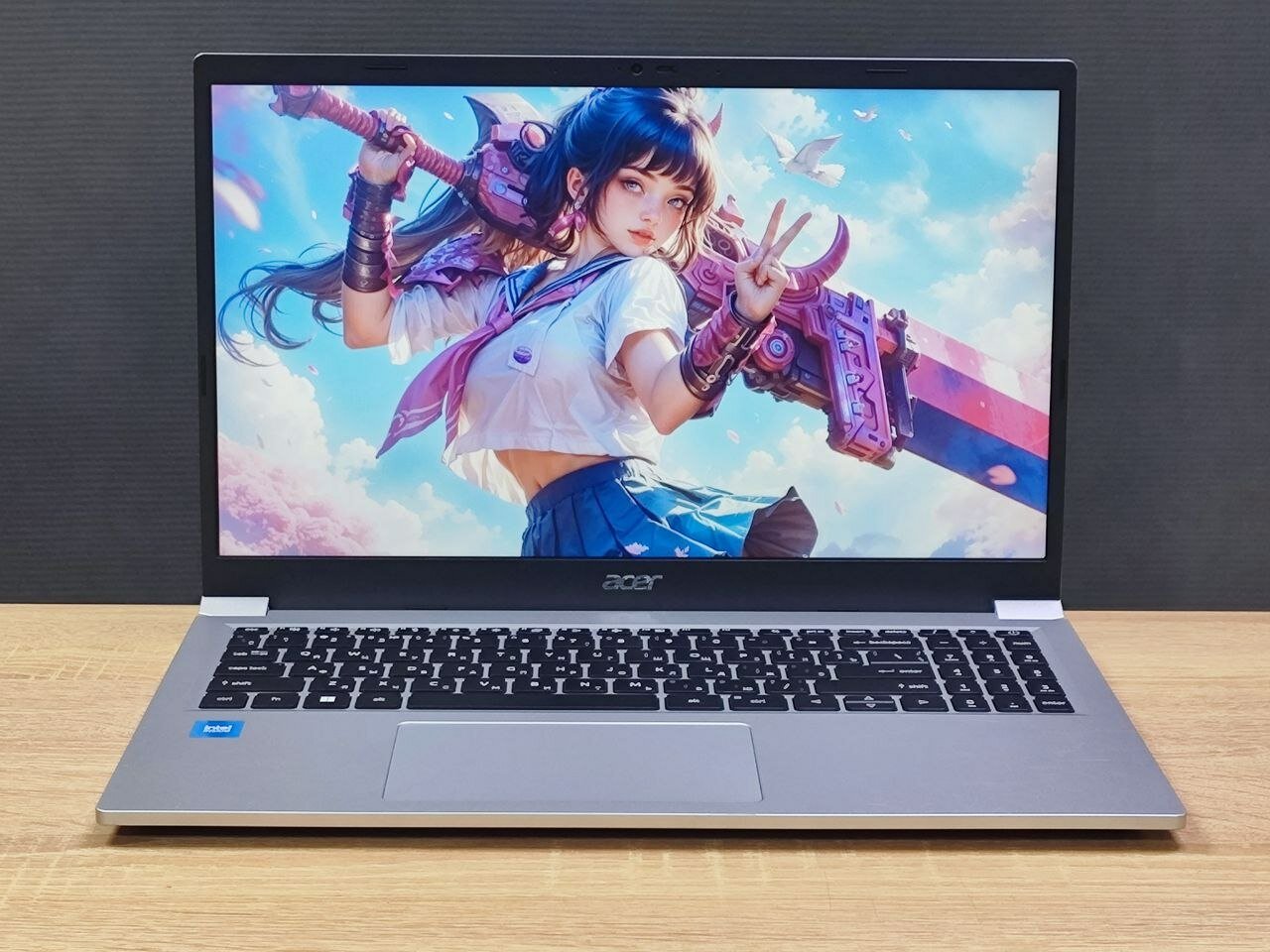 Ноутбук Acer AL15-36P-C9XQ\15.6" IPS\Intel N150\4 ядра\8Гб ОЗУ\256Гб ССД\Intel Graphics\Windows 10 + Мiсrоsоft Оffiсе