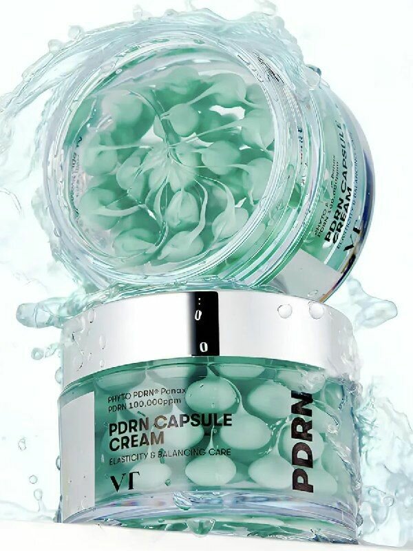 Крем для лица Увлажняющий капсульный крем с пдрн VT Cosmetics PDRN Capsule Cream 100 50 мл