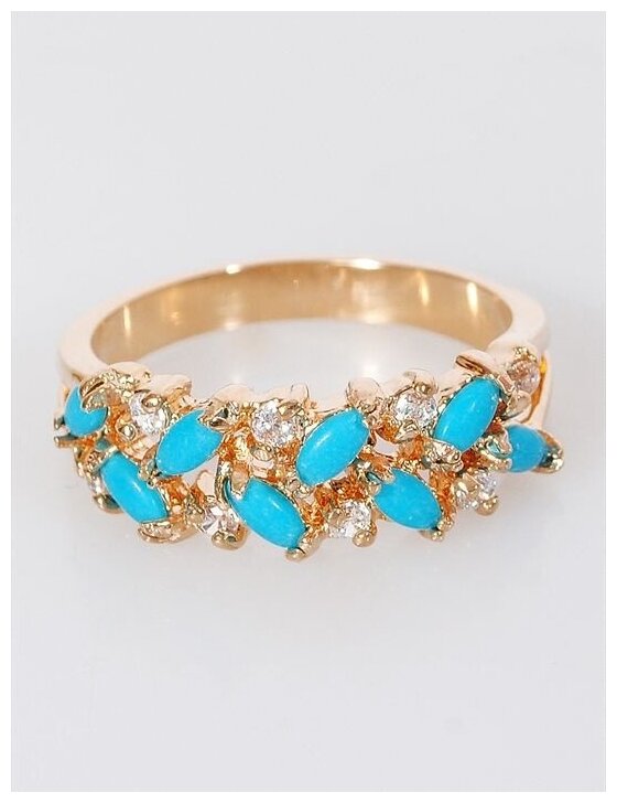 Кольцо, бирюза