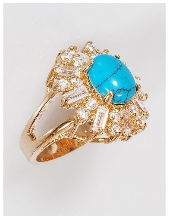 Кольцо, бирюза