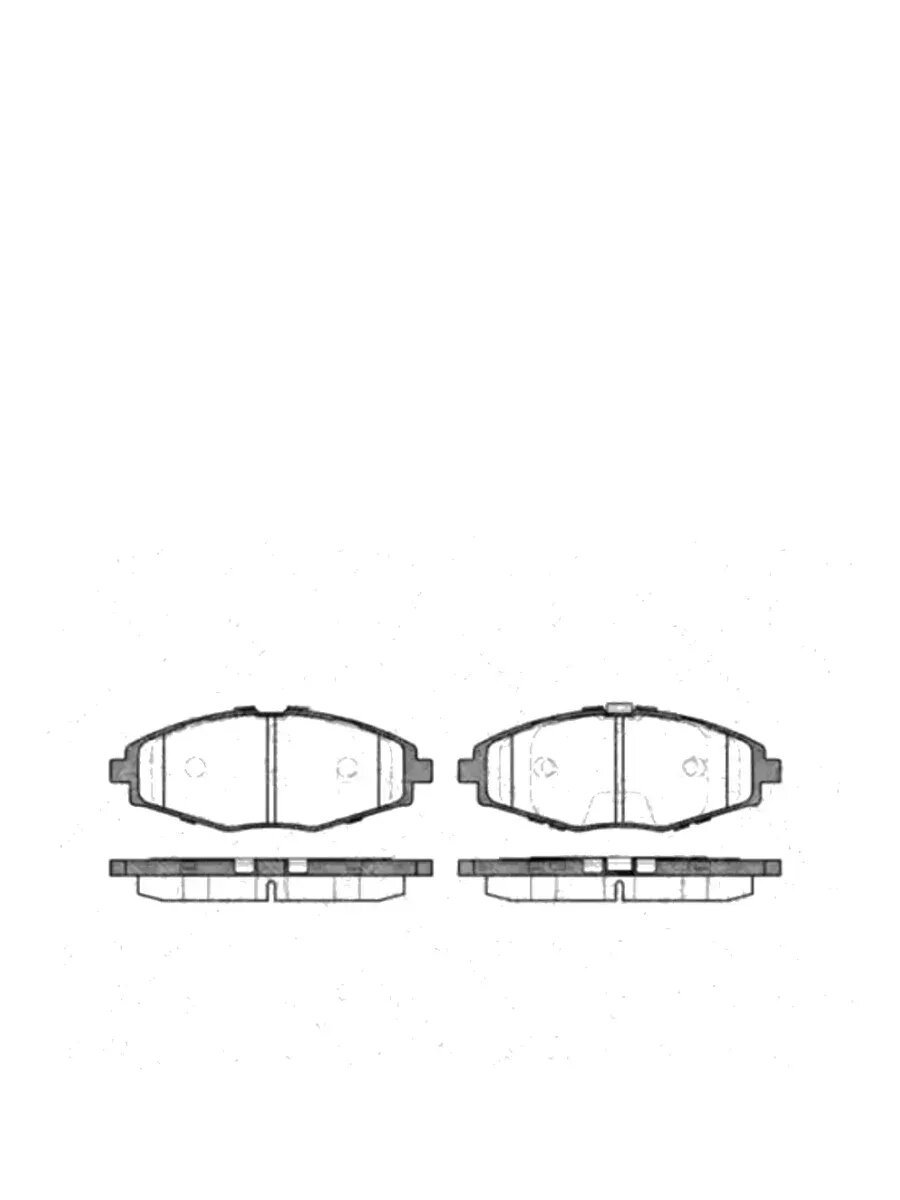 Колодки тормозные Daewoo Lanos 1.5 VIN>/Matiz SOHC 98>