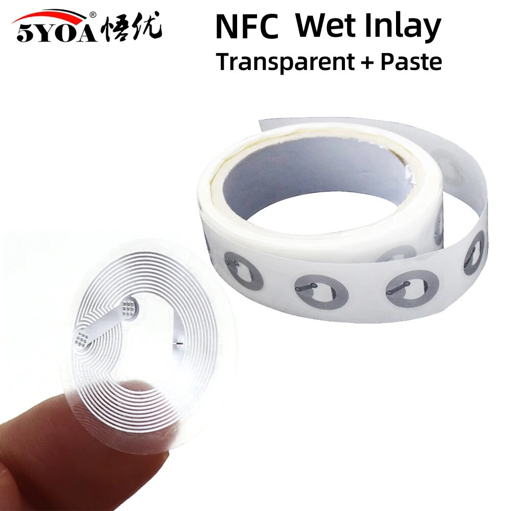 NFC-метки 5YOA NFC213 10 шт. 10 Wet NFC 213