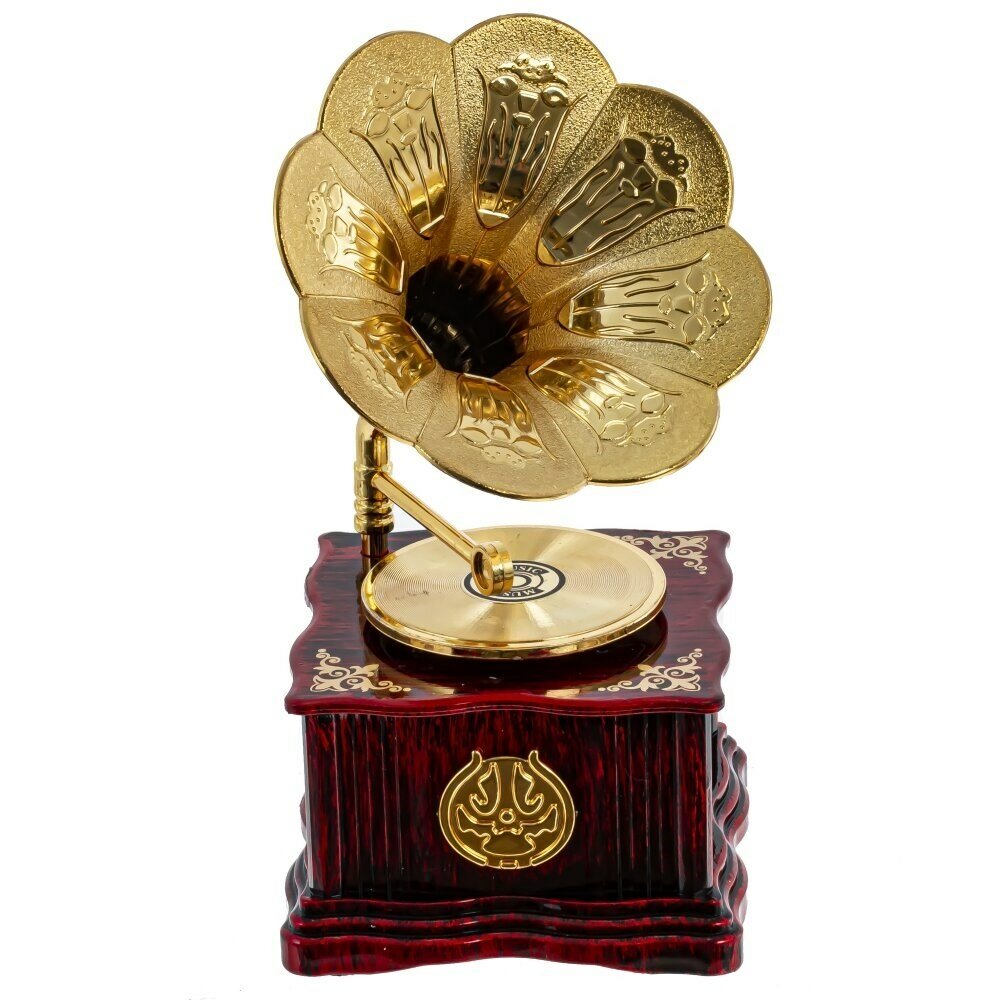 Изделие декоративное "Граммофон" (музык.), L=9,5 W=11 H=18 см