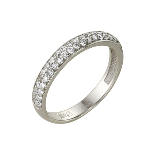 Кольцо, белое золото, 585 проба, бриллиант