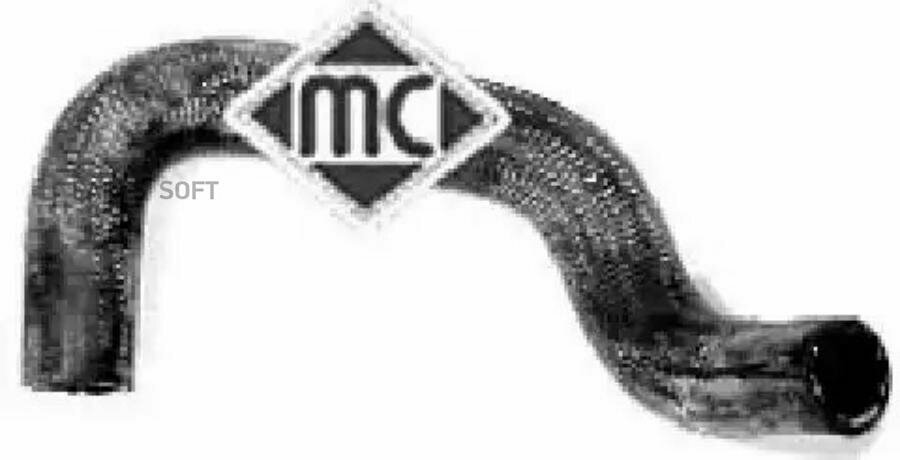 METALCAUCHO 08868 патрубок радиатора RENAULT LAGUNA I (B56_, 556_) 1997-2001