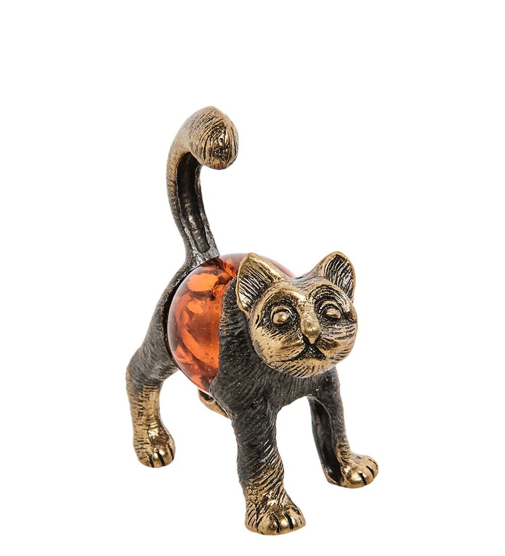 Фигурка Котяра (янтарь)