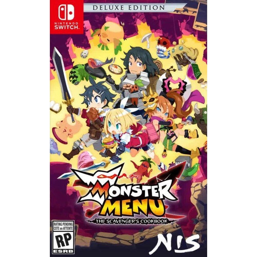 Игра Monster Menu The Scavenger's CookBook Deluxe Edition (Nintendo Switch) Nippon Ichi Software Картридж 12+