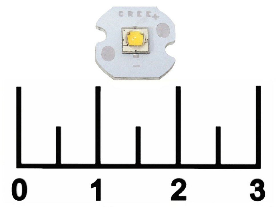 Светодиод LED 10W белый T6 12мм Cree 4000K