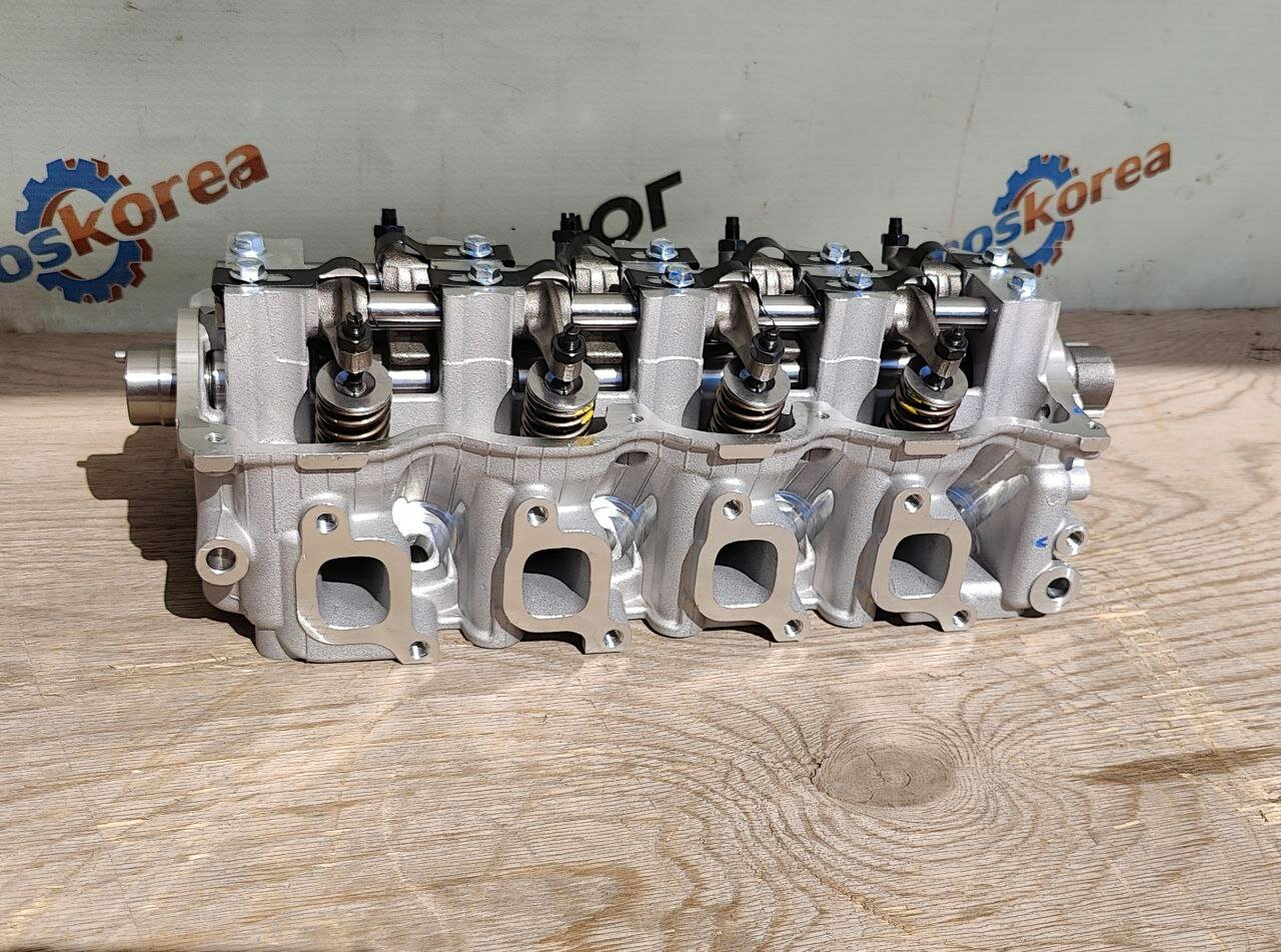 Головка блока цилиндров в сборе AVEO 1.2 / Matiz 1.0 ГБЦ B12S1 / B10S1 96666228