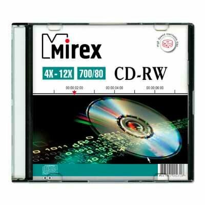 Диск Mirex CD-RW Mirex 202318