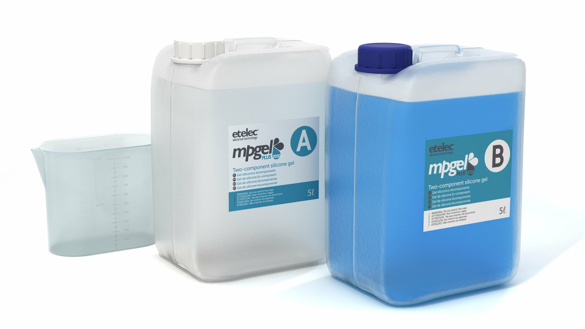 Герметик силиконовый Etelec IP68 MPgel PLUS, объем 10 л