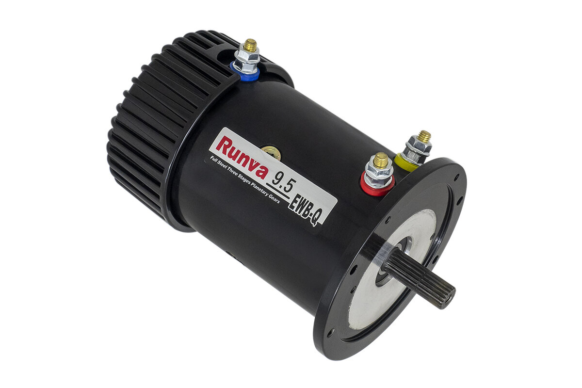 Мотор для лебедки Runva EWB9500-Q, выходная мощность: 2,7 кВт / 3,6 л. с.