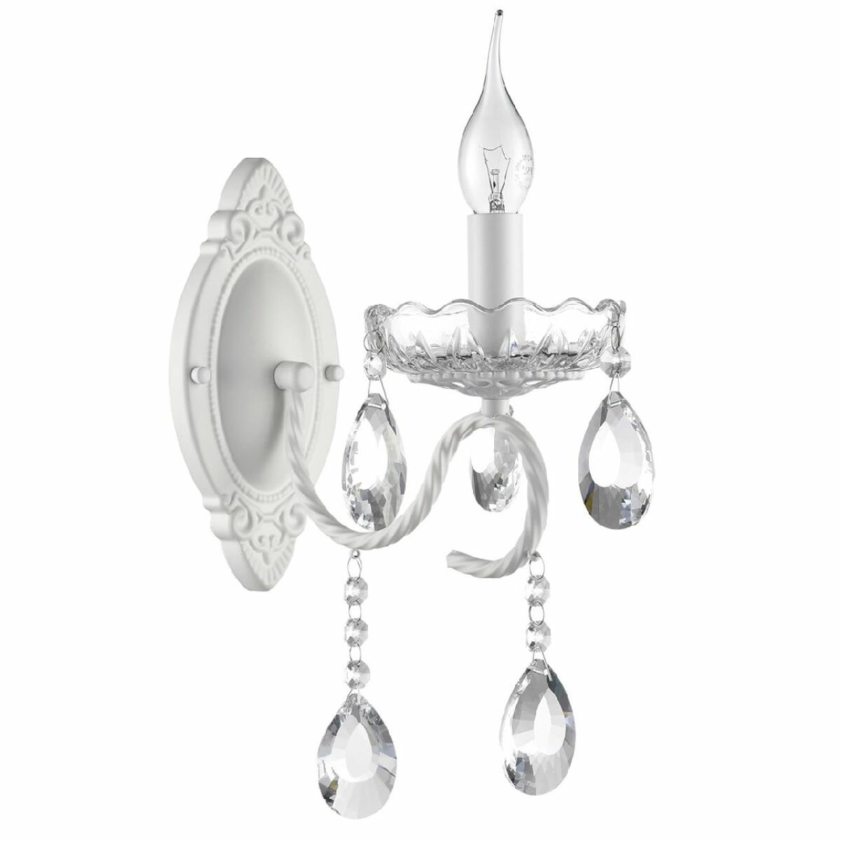 Бра Lumion Snow 8189/1W, цоколь E14, мощность 40 Вт, напряжение 220 В
