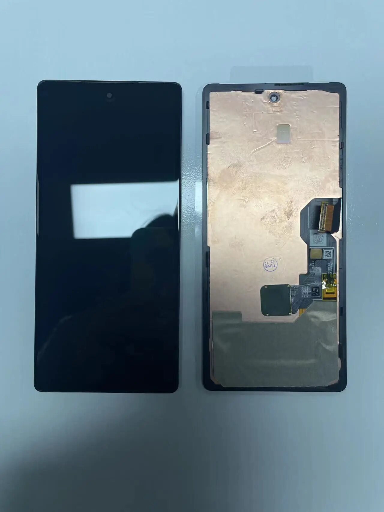 Оригинальный ЖК-дисплей 6,1 дюйма для Google Pixel 6a, сменный ЖК-дисплей с рамкой и дигитайзером отпечатков пальцев в сборе