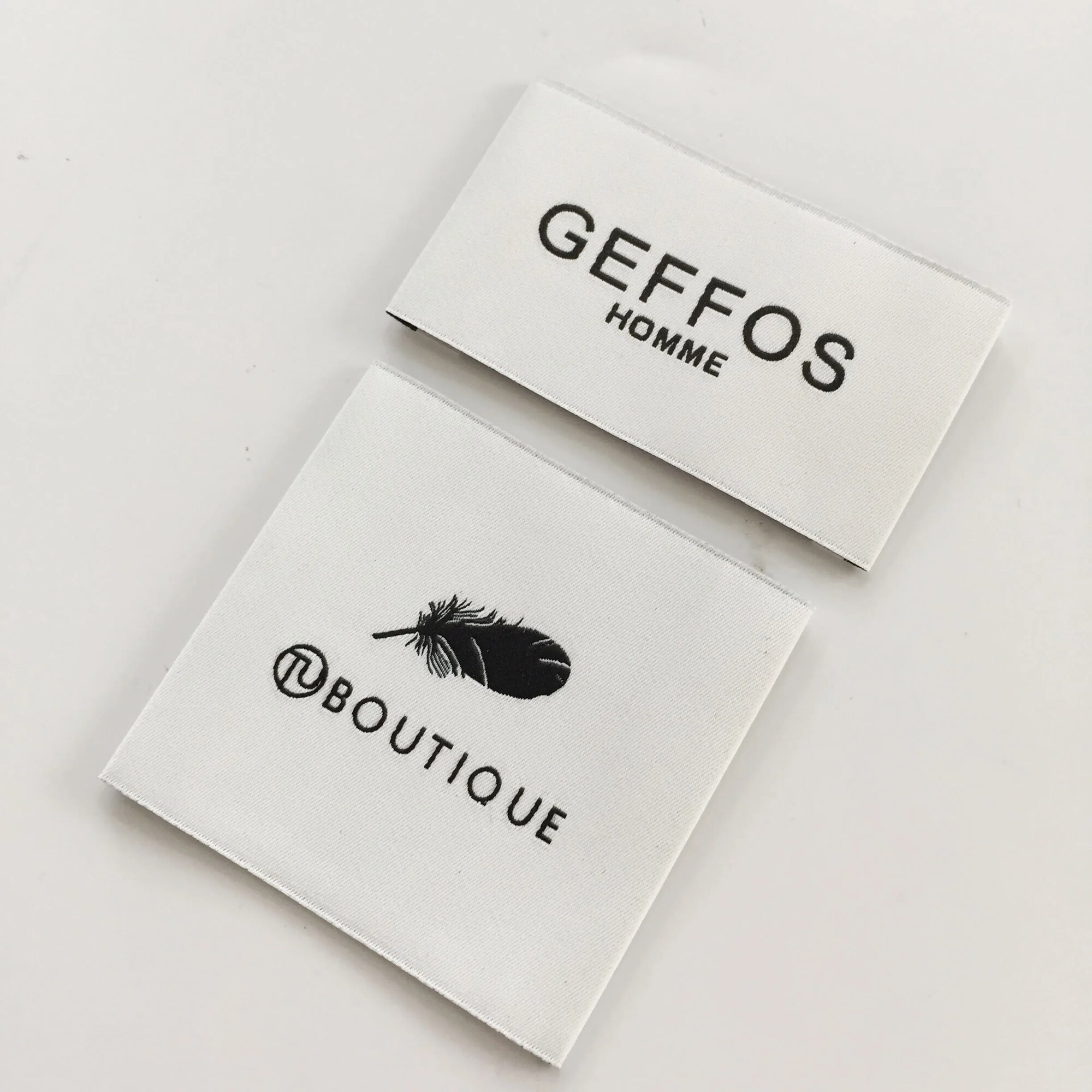 Тканая этикетка для одежды