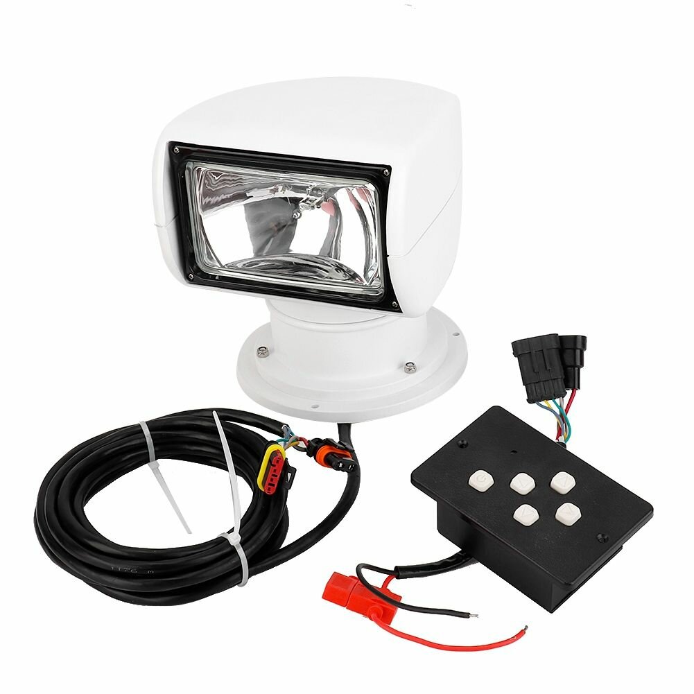 12 В 100 Вт прожектор для лодки, грузовика, автомобиля, морской прожектор, светильник с дистанционным управлением, наружная лампа