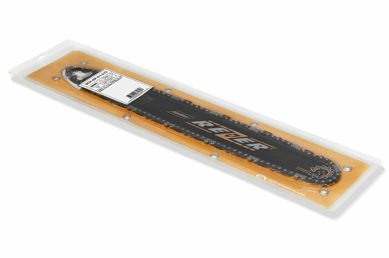 Набор шина+цепь Rezer BCH 45F - 8-1,5-72 new (Carver, Patriot, Huter 18"; бокс-чехол)