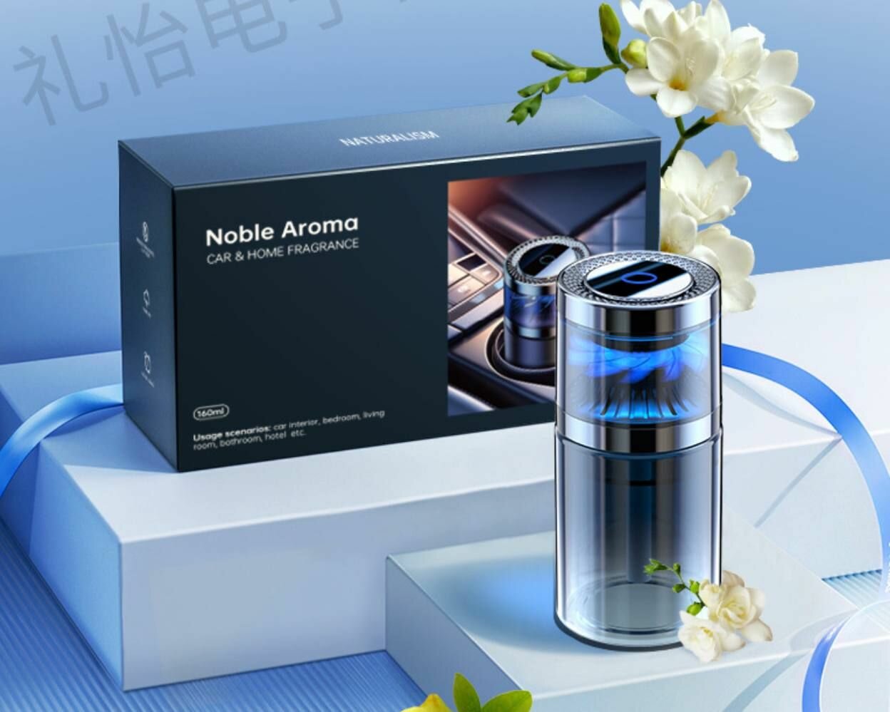 Автомобильный ароматизатор 2024 турбораспылитель ароматический 160мл