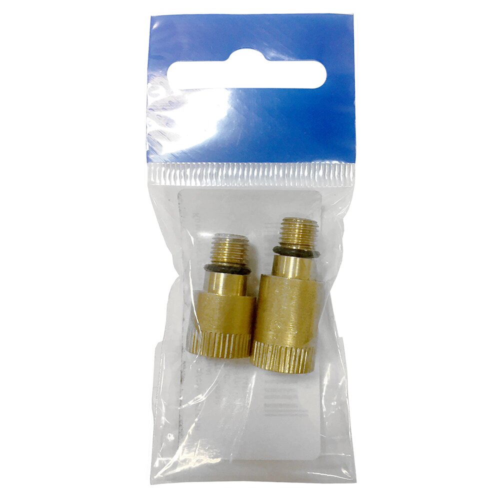 Переходник для смесителей Monoflex МНФ М10-М8, латунь, для подключения к смесителям с резьбой М8, 2шт